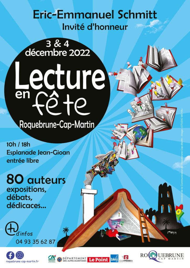 Salon du livre « Lecture en fête » à Roquebrune-Cap-Martin | Editions JFTH